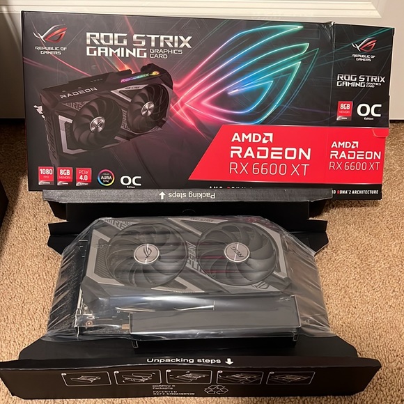 ASUS | Games | New Asus Amd Raden Rx660xt Rog Strix Gaming Graphics ...